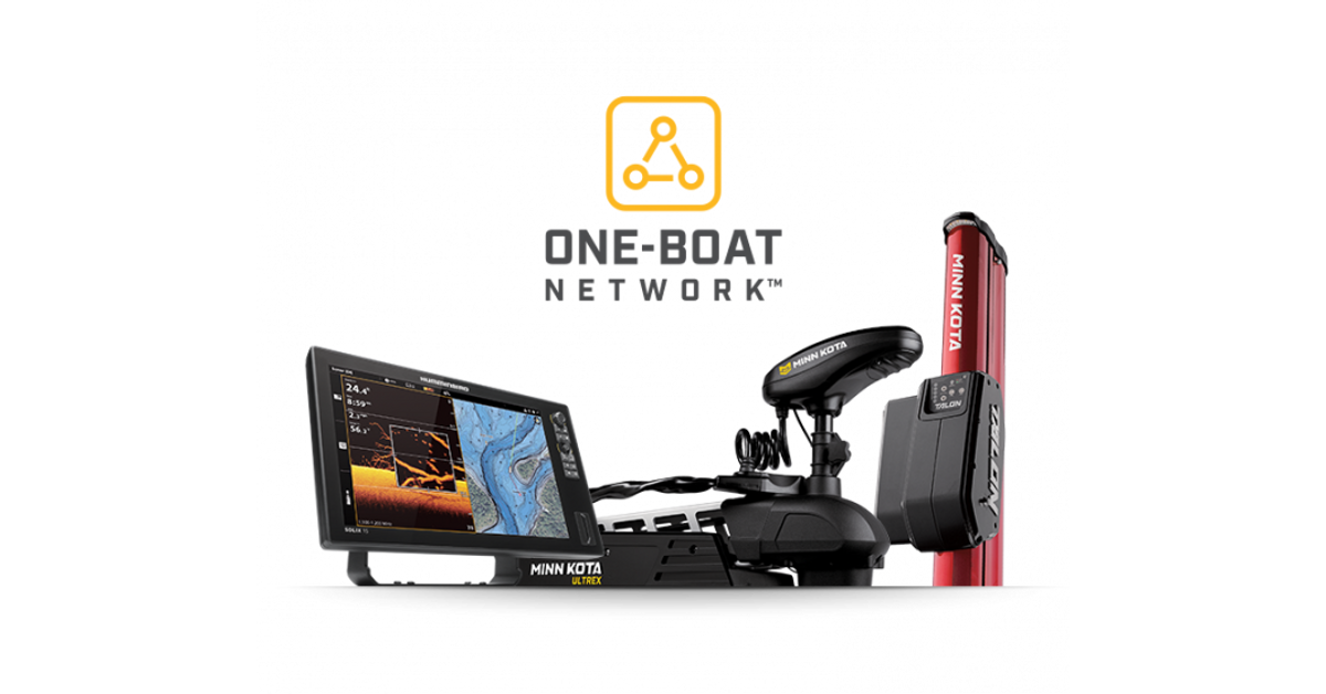 One-Boat Network rendszer, Minn Kota-Humminbird - Elektromos ...